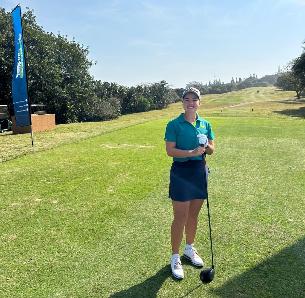 Chinell and Amy at the SA Women’s Masters - Great Golf